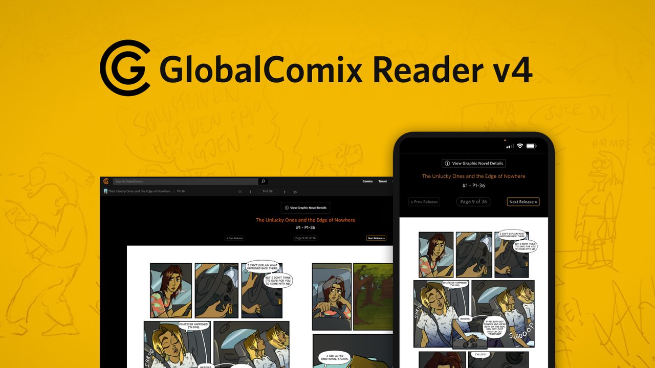 Announcing GlobalComix Reader v4 - GC Blog