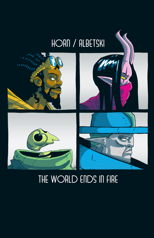 THE WORLD ENDS IN FIRE | English | GlobalComix