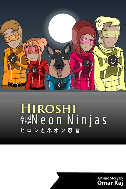 Hiroshi and the Neon Ninjas | English | GlobalComix
