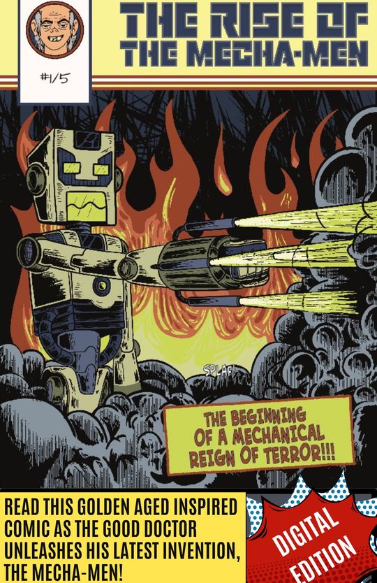 The Rise of The Mecha-Men | English | GlobalComix