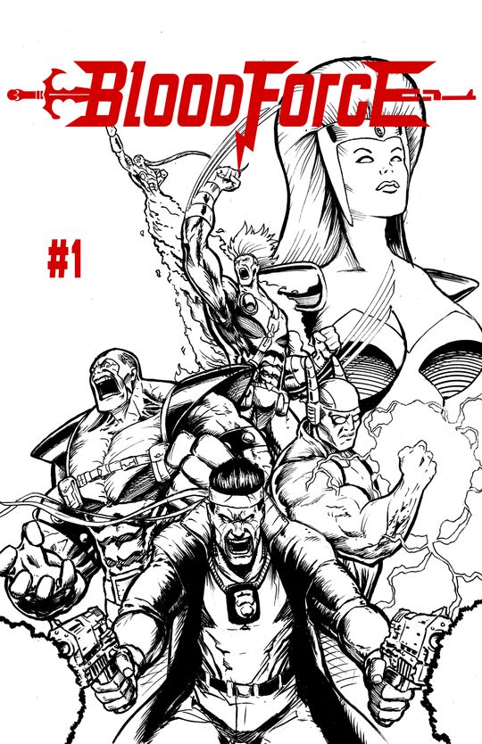 BLOOD FORCE | English | GlobalComix